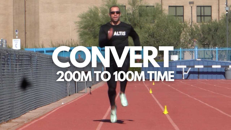 Convert 200m Time | 200m to 100m Conversion Calculators For Sprinters ...