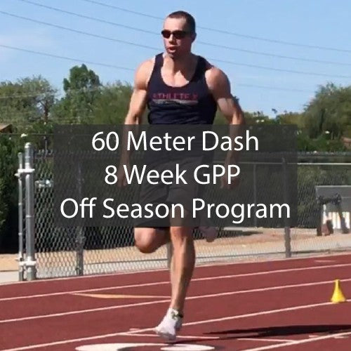 60 Meter Dash GPP Sprint Training Program - 8 Week Off Season Program ...