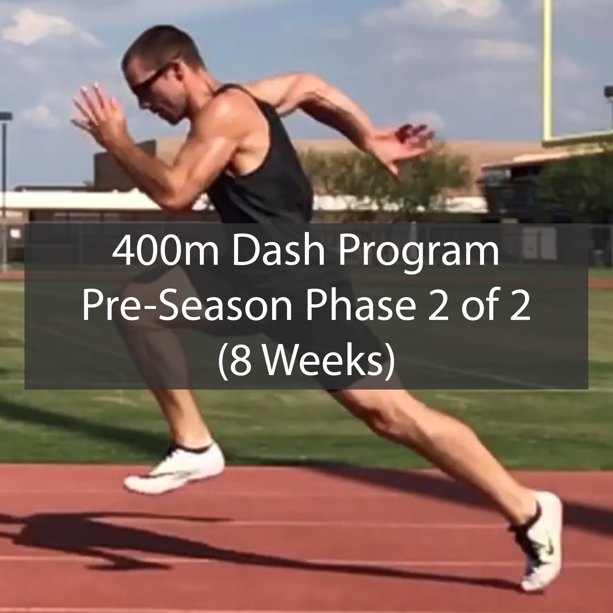Pre Season Phase 2 400m Dash Training Program - ATHLETE.X – Sprinting ...